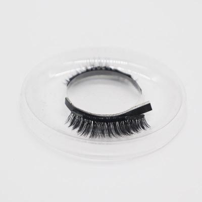 중국 합성 모발 두배 재사용할 수 있는 자기를 띤 잘못된 속눈썹은 긴 지속성에서 설정했습니다 판매용
