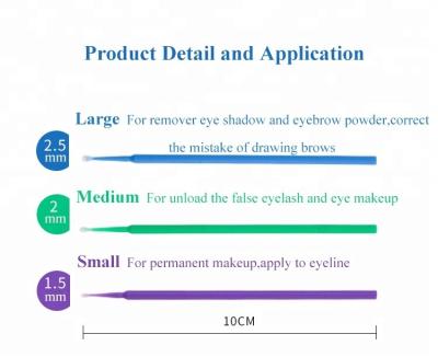 Κίνα Λειτουργικός καθαρισμός βουρτσών Makeup εξαρτημάτων επέκτασης Eyelash πατσαβουρών βαμβακιού Youpin βαμβακιού προς πώληση
