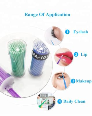 Κίνα Λειτουργικός καθαρισμός βουρτσών Makeup εξαρτημάτων επέκτασης Eyelash πατσαβουρών βαμβακιού Youpin βαμβακιού προς πώληση