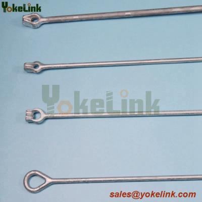 China Hot Dip Galvanized Thimble Anchor Rod for Utility Poles with and ASTM A153 Standard for sale