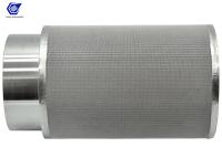Quality Stainless steel 316L hydraulic oil folding screen sintered cartridge filter element for sale