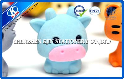Cina Il fumetto cinese dello zodiaco 3D scherza le gomme con il logo dell'OEM, gomme di divertimento di TPR in vendita