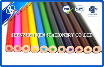 Cina I bambini che estraggono le matite colorate messe, 12 pezzi hanno colorato i carboncini in vendita