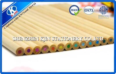 Cina Le matite colorate di legno naturali esagonali hanno messo a 7 pollici per disegnare in vendita