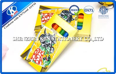 Cina mini matita di legno di colore di 8.8cm, matite colorate 6 pezzi messe in scatola di carta per i bambini in vendita