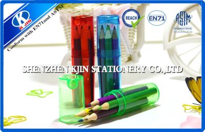 Cina Blu a 3.5 pollici/verde/rosso hanno colorato le matite messe con il temperamatite in vendita