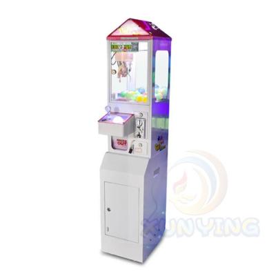 Cina 1 giocatore Mini Claw Crane Machine con metallo acrilico plastica e ricevitore di bollette in vendita