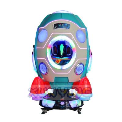 China MP5 Screen Kiddie Rides Amusement Coin Operated Space Capsule Game Machine Age 8 Years for sale