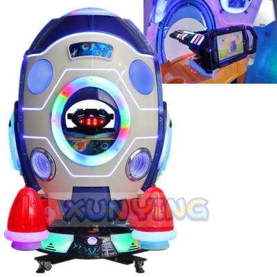 China MP5 Screen Kiddie Rides Amusement Coin Operated Space Capsule Game Machine Age 8 Years for sale