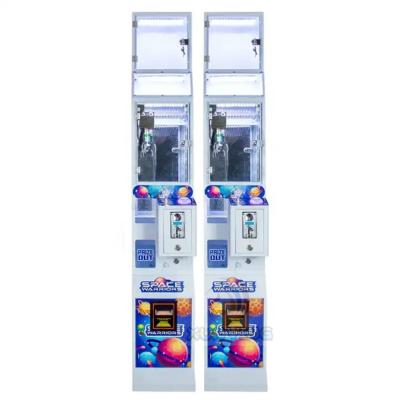 Cina Amusement Game Center Mini Candy Claw Machine con Bill Acceptor Metal Acrylic Plastic in vendita