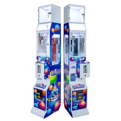 Cina Amusement Game Center Mini Candy Claw Machine con Bill Acceptor Metal Acrylic Plastic in vendita