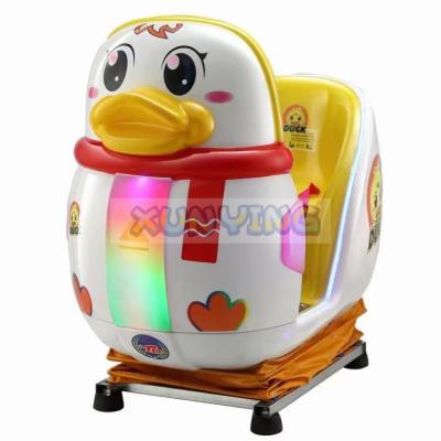 China Mesin Coin Operated Kiddie Ride Little Duck Swing Machine 30KG for sale