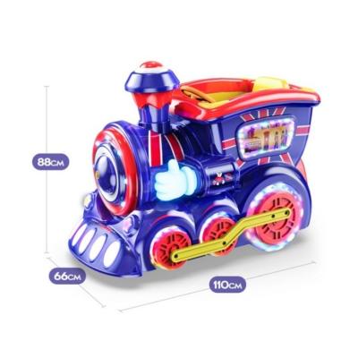 China Carousel Car Coin Operated Kiddie Ride Coin Pusher For Indoor Game Park for sale