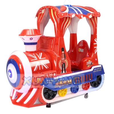 China Amusement Coin Operated Kiddie Ride Train Swing Machine Customized for sale