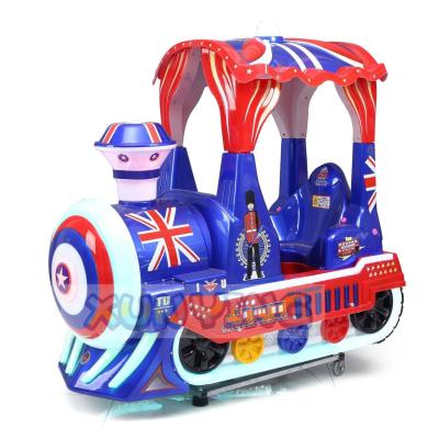China Amusement Coin Operated Kiddie Ride Train Swing Machine Customized for sale