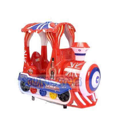 China Amusement Coin Operated Kiddie Ride Train Swing Machine Customized for sale