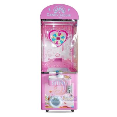 China EU/US/UK/AU Plug Coin Operated Candy House Vending Gift Machine with Customized Design for sale