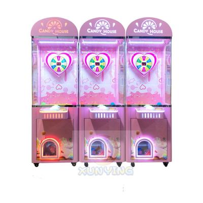 China EU/US/UK/AU Plug Coin Operated Candy House Vending Gift Machine with Customized Design for sale