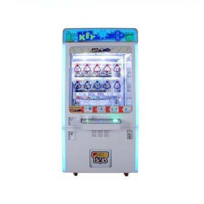 China Plastic Age 6 Years Key Master Vending Machine for Coin Operated Prize Redemption Game for sale