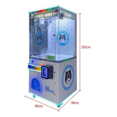 China 1 Player Plush Crane Games Toy Catcher Arcade Doll Machine Claw Perfect for All Ages for sale