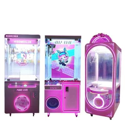 China Custom Mini Super Claw Crane Machine Designed for Arcade Candy Game and Doll Claw for sale