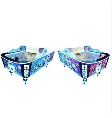 China Metal Acrylic 380W Arcade Air Hockey Table For Private Game Rooms Family Entertainment for sale