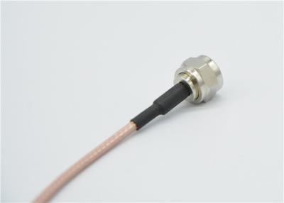 Cina Fermagli maschii di rf F SMB, connettore di cavo personalizzabile della treccia di 100mm in vendita