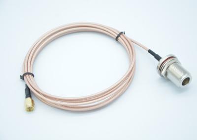 China Rf-van de Antennekabel het Elektronische RP SMA Mannetje van de de Draaduitrusting aan de Vrouwelijke Teflonisolatie van N Te koop