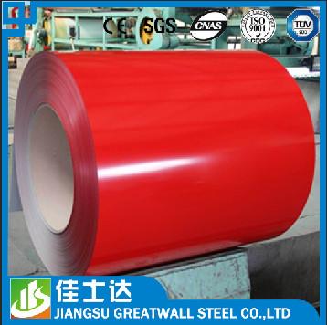 Cina la lamina di metallo spessa della bobina PPGI di rosso PPGL di 0.4mm/ha preverniciato la bobina d'acciaio galvanizzata in vendita