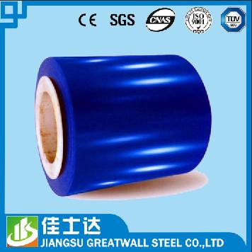 Cina La perfezione blu della bobina di PPGL ha preverniciato la lamiera di acciaio galvanizzata in bobina per coprire lo strato in vendita