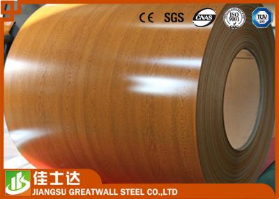 Cina Il colore di legno di Ral 0.34mm ha ricoperto la bobina di Zincalume del galvalume di Aluzinc/strato d'acciaio G550 in vendita