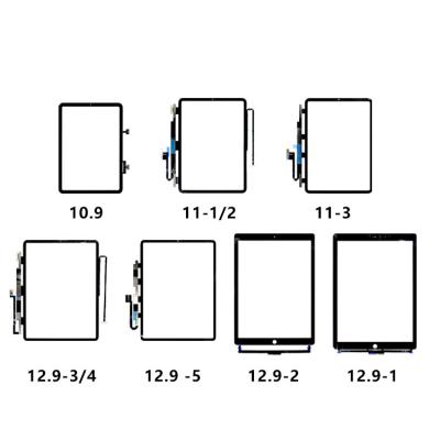 China Ipad 12.9 1th Gen A1584 A1652 32 1281 Touch Screen Front Glass Panel Replacement Glass Touch FPC IC and 100% Tested QC for sale