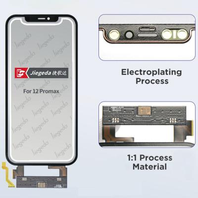Cell Phone Parts LCD Oled Touch Screen Dizitiger Frame For IPhone 12pro Max