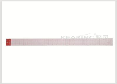 Cina Righello rosso trasparente di fabbricazione di modello di Kearing 24