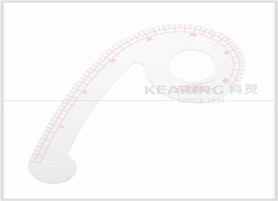 Cina Kearing metrico varia la progettazione dell'indumento del righello di curva della forma 35cm con la linea scale del panino in vendita