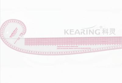 Cina La plastica a uso multiplo di Kearing varia la curva francese metrica del righello di curva della forma # 6505 in vendita