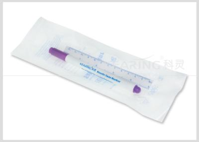 Cina Colore viola chirurgico non tossico della penna di indicatore della pelle, penne di marcatura mediche amichevoli della pelle del corpo in vendita