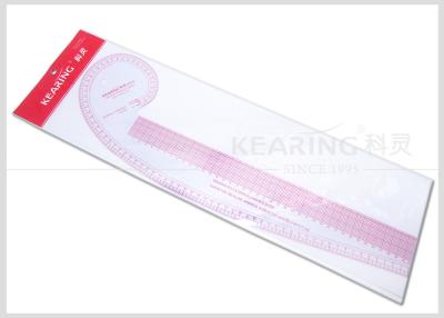 Cina La plastica durevole di Kearing varia i righelli di curva della forma righello di curva francese di 41 & di 76CM cm in vendita