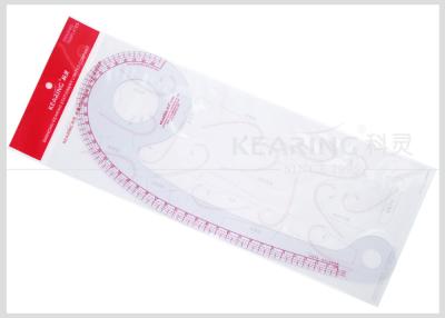 Cina Trasparente vari la forma che cuce il righello flessibile dell'indumento del righello curvo 40cm in vendita