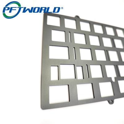 China TEIL-mechanische Tastatur-Kasten-Ausrüstung CNC komponenten Metallaluminium-CNC Bearbeitungsdrehen zu verkaufen