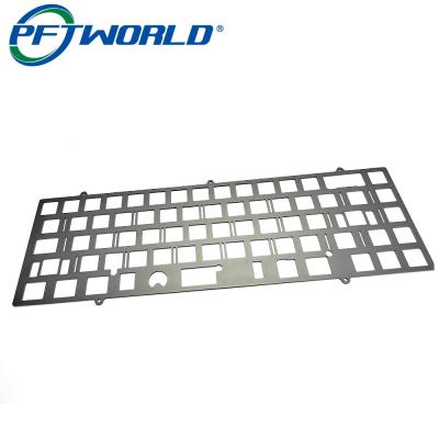 China TEIL-mechanische Tastatur-Kasten-Ausrüstung CNC komponenten Metallaluminium-CNC Bearbeitungsdrehen zu verkaufen