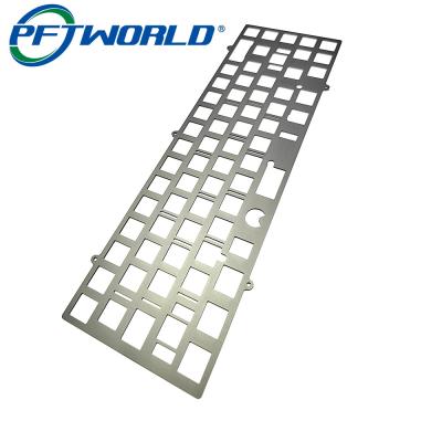 China TEIL-mechanische Tastatur-Kasten-Ausrüstung CNC komponenten Metallaluminium-CNC Bearbeitungsdrehen zu verkaufen