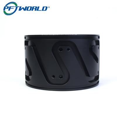 Polishing Bushing CNC Machined Aluminum Parts Hard Anodizing CNC Turning Milling