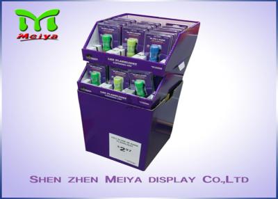 China 2 bandejas que recicl a exposição do escaninho da descarga do cartão para ferramentas em varejistas do supermercado à venda