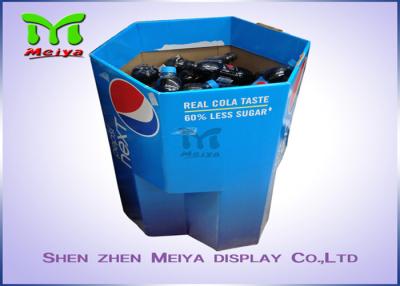 China Suporte de exposição da bebida, escaninhos quadrados da descarga do cartão para bebidas à venda