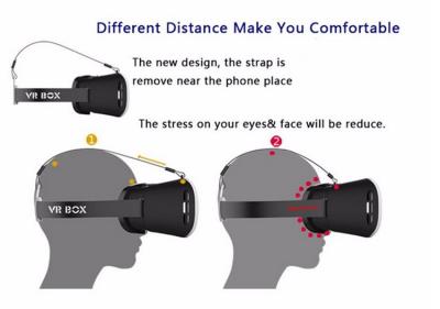 Cina Contenitore 2. 0, parco di cuffia avricolare del cartone di realtà virtuale di vetro di VR di VR, per Wach TV/film in vendita