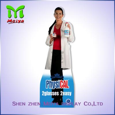 Cina Persona in piedi materiale di pubblicità del cartone della carta offset di 4 C per medicina in vendita