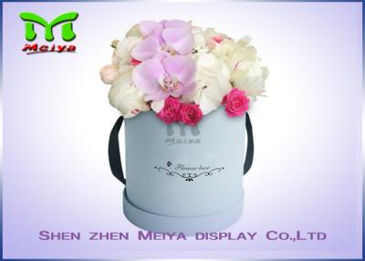 China Caixa luxuosa com fita, caixa da flor do presente bonito romântico da flor do chapéu da flor à venda