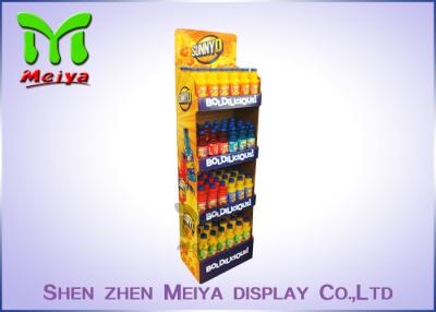中国 環境に優しい折る炭酸飲料の容器/Berverageのボール紙のフロア・ディスプレイ 販売のため