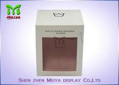 China Caixas de empacotamento recicladas do presente da coroa de C1s com janela do Pvc, imprimir de dois lados à venda